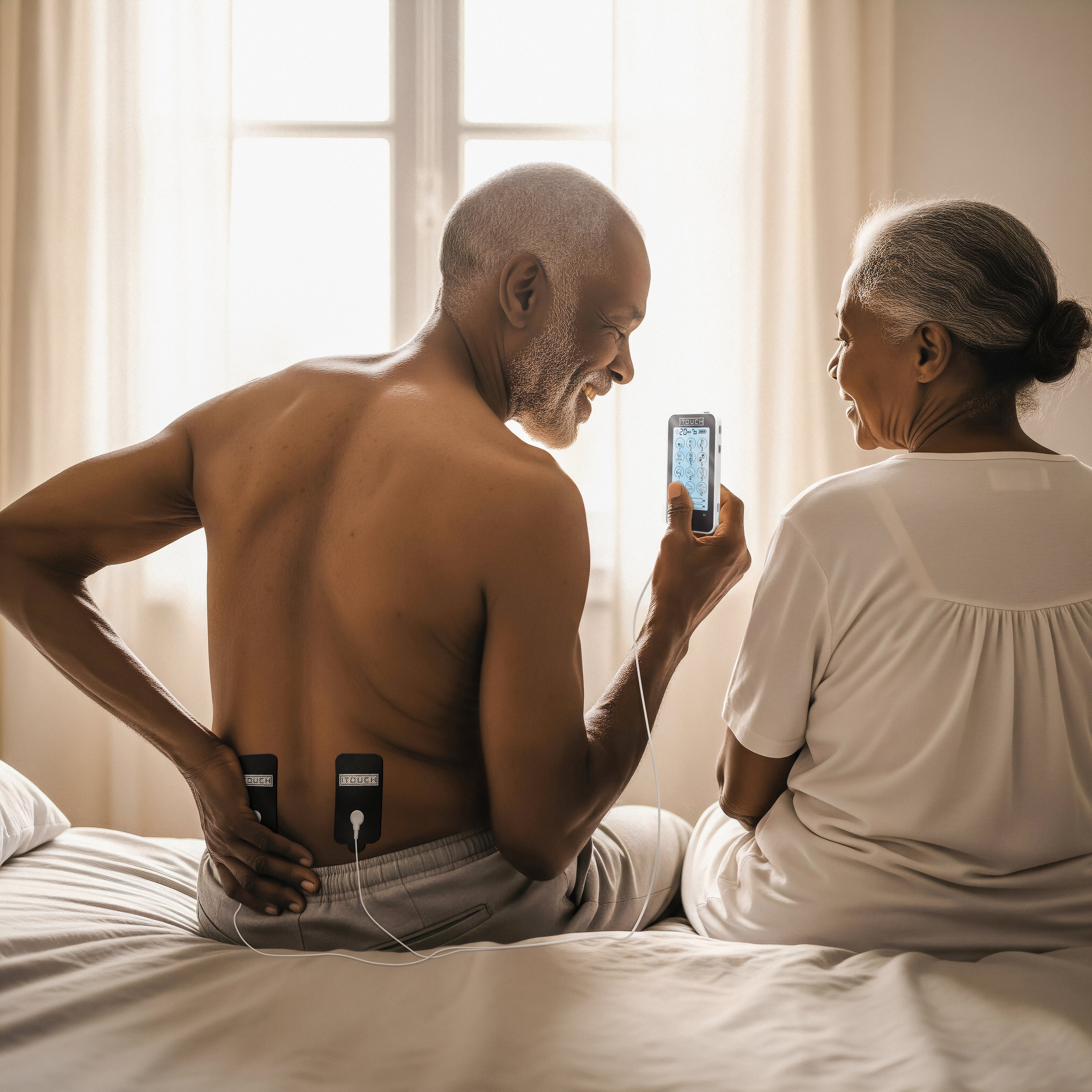 TOUCH-X TENS Unit | Natural Pain Relief at Home | ITOUCH – ITOUCH-SA